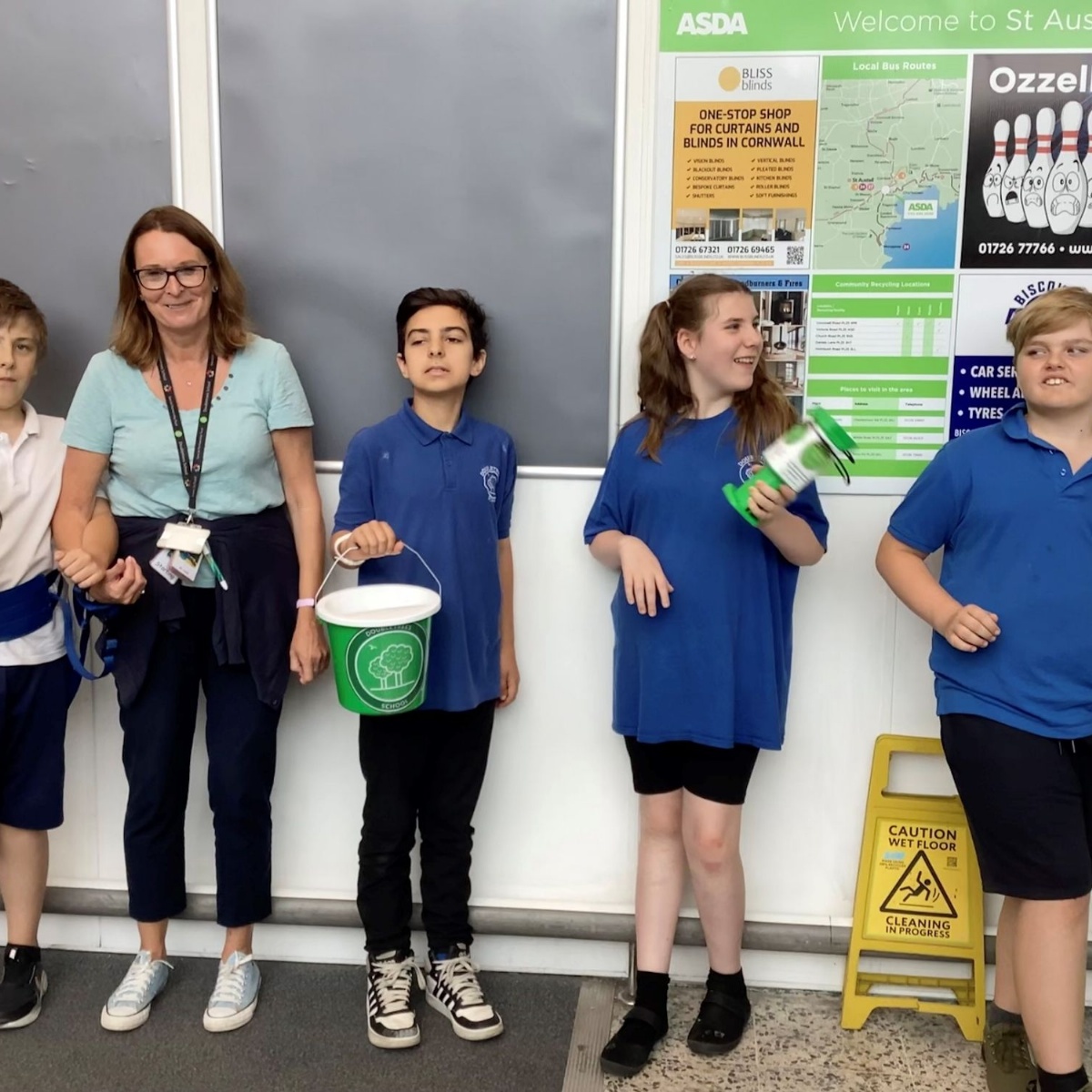 Doubletrees School - Doubletrees Fundraising at ASDA!